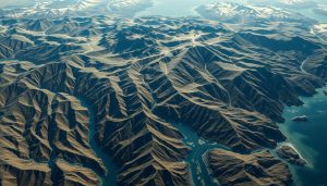 Topographic Map of the Cascadia Subduction Zone (Pacific Northwest ...