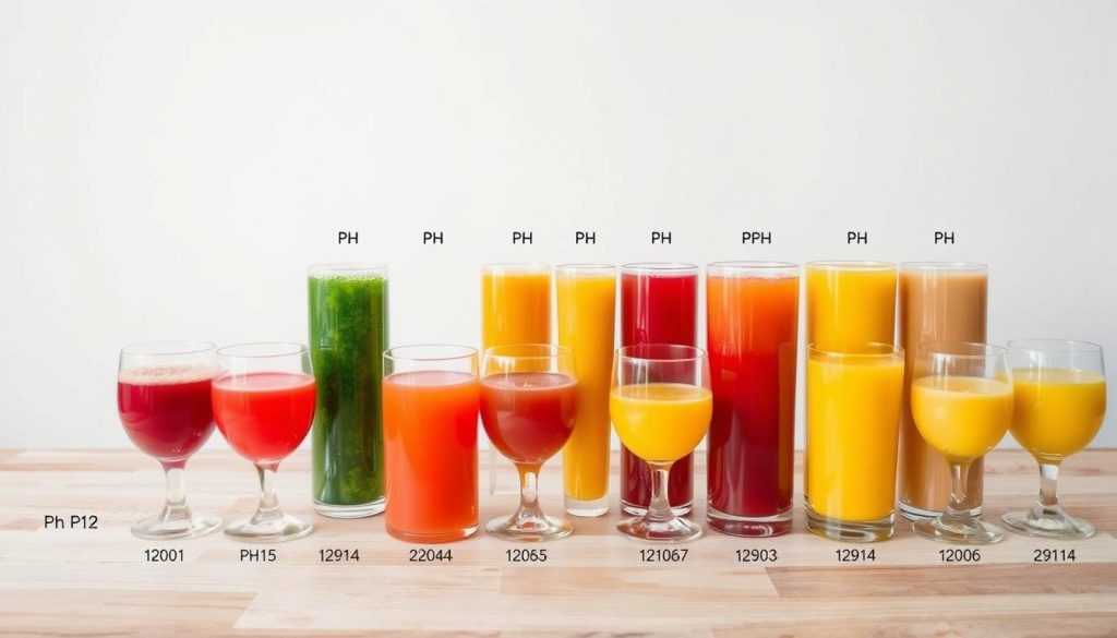 pH Levels of Fruit Juices and Drinks: A Comparative Table