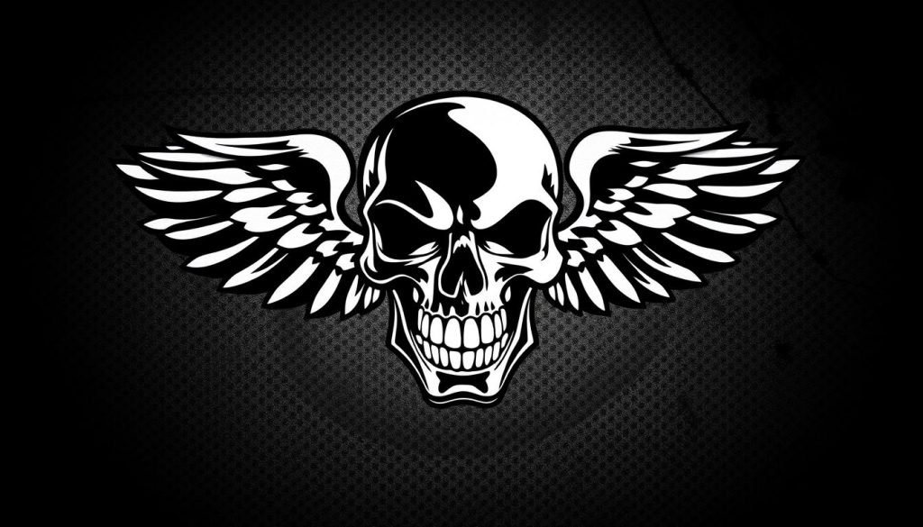 The "Death's Head" Logo of the Hells Angels Motorcycle Club - Advanced ...