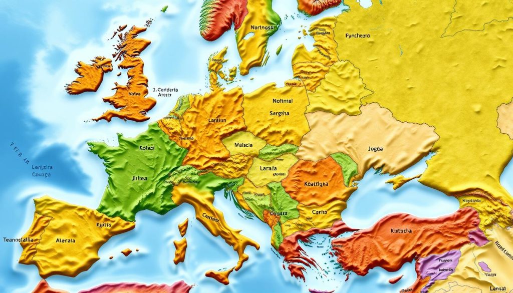 Map of Lithuania and Surrounding European Countries - Advanced Insights