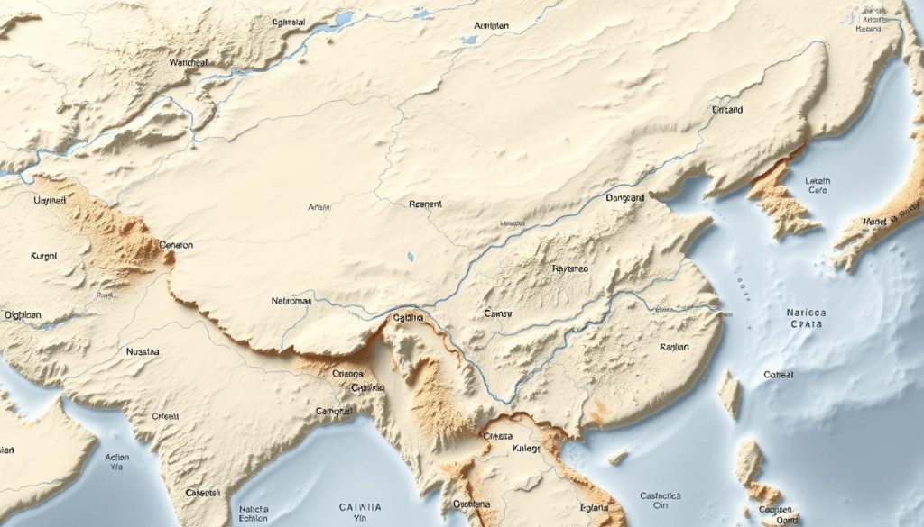 FIG.1: Map of Large River Basins in China (Top10) - Advanced Insights