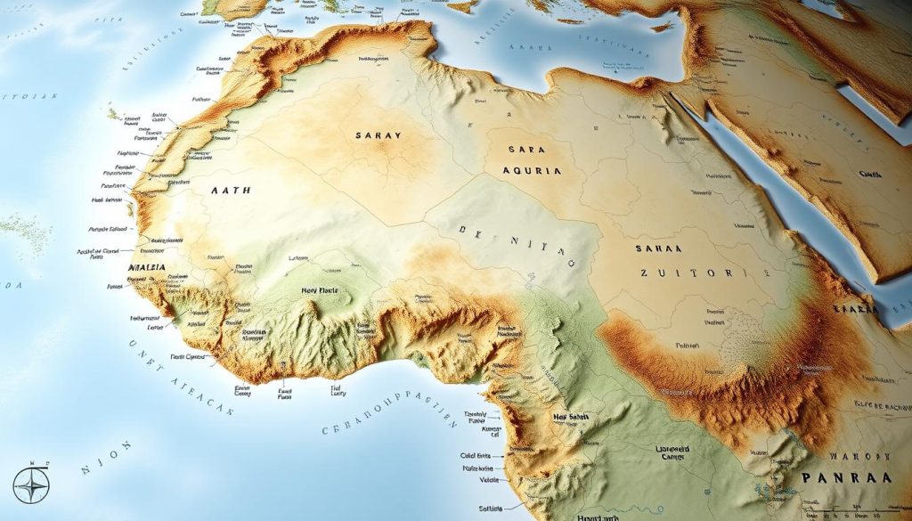 Map of North Africa: Downloadable Scientific Diagram - Advanced Insights