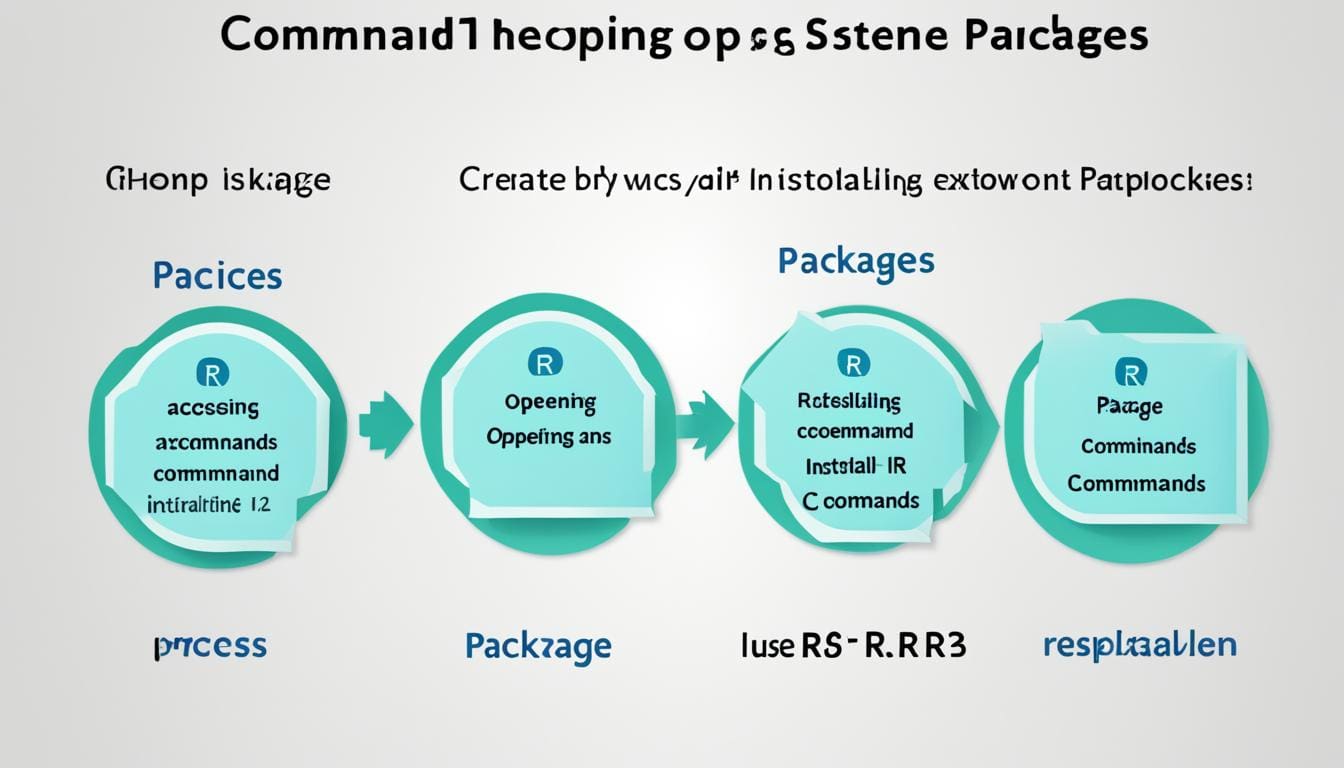 كيف يمكن تثبيت الحزم (packages) في R؟